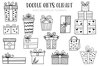 Doodle Gifts Vector Clipart