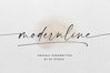 modernline | handwritten font (604123) | Handwritten | Font Bundles