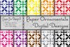 Crayon Box Set 3 Digital Paper For Crafts & Background (217090 ...