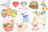 Watercolor Easter clipart (56366) | Illustrations | Design Bundles