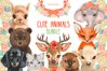 Cute animals BUNDLE (847688) | Illustrations | Design Bundles