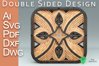 Double sided Square design (1090689) | Cut Files | Design Bundles