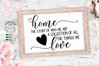 Home Sign Cut Files Bundle (156136) | SVGs | Design Bundles