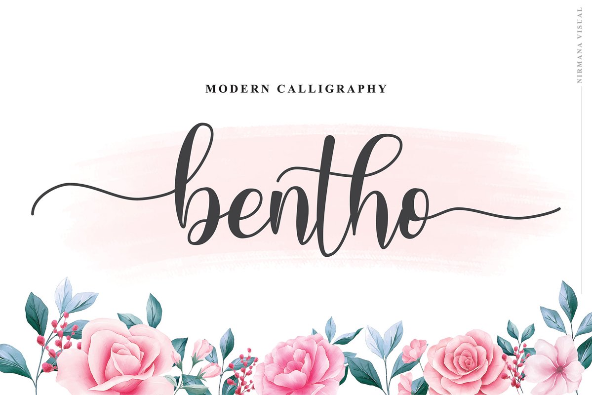 Bento - Script Font (518345) | Script | Font Bundles