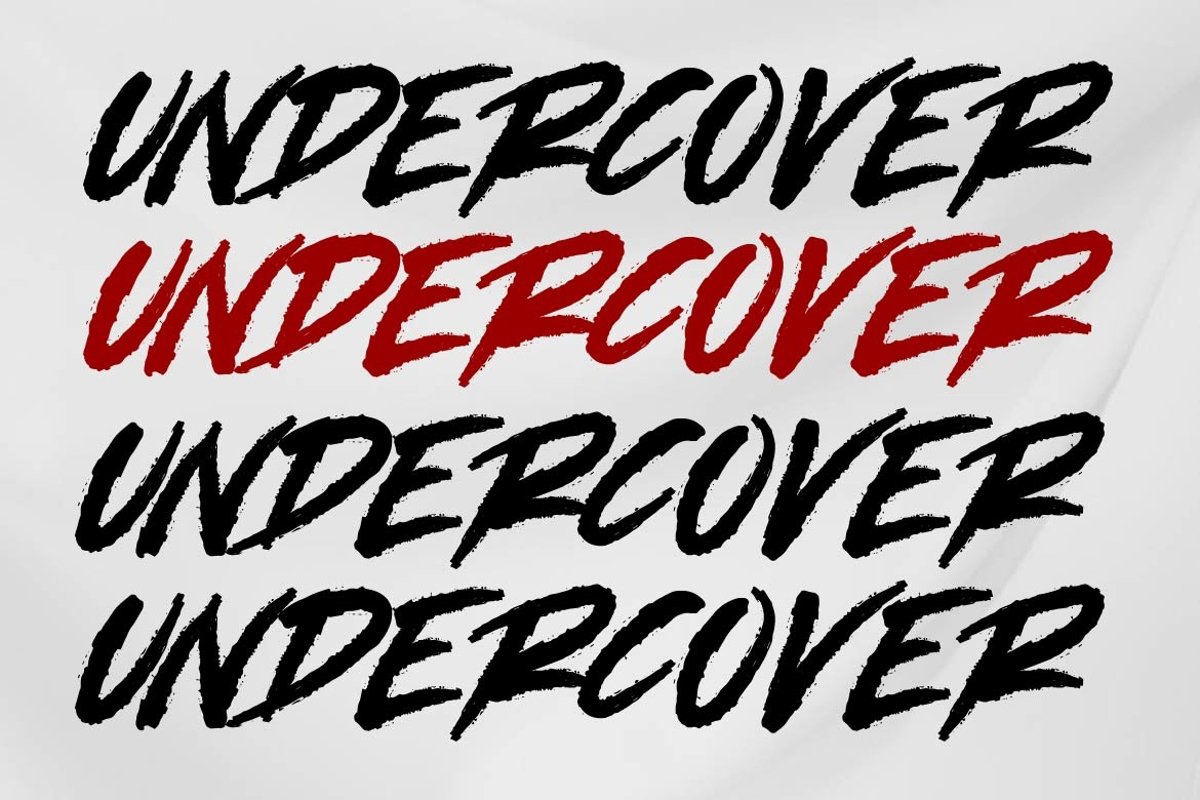 UNDERCOVER (510507) | Regular | Font Bundles