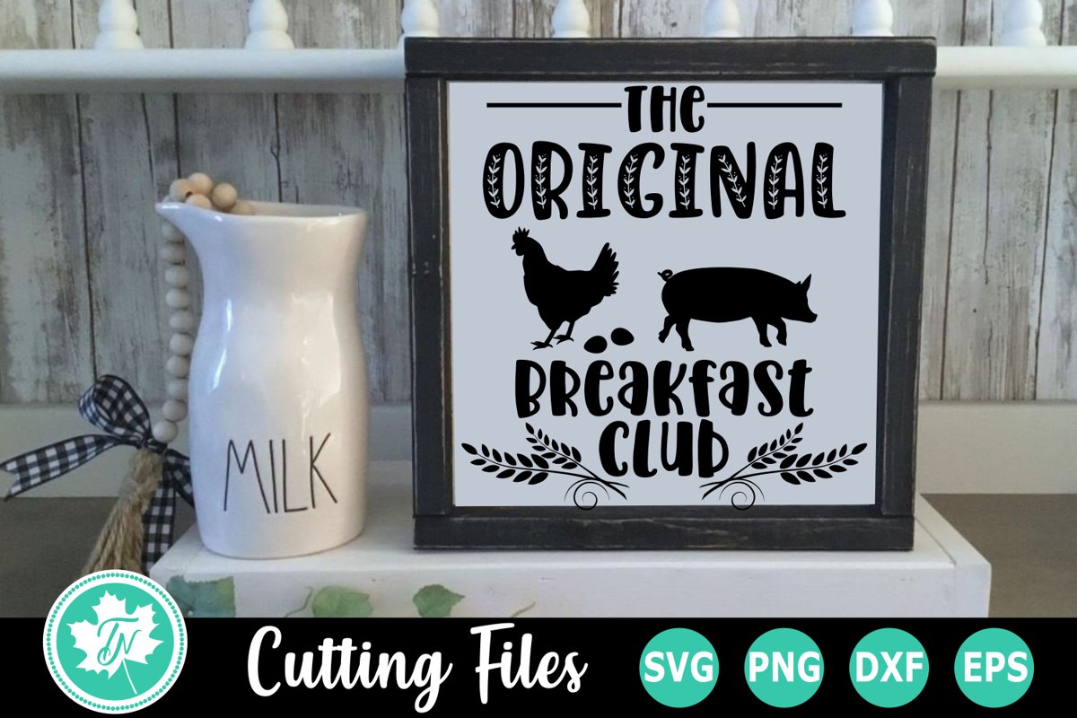 The Original Breakfast Club - A Home SVG Cut File (536334) | Cut Files ...