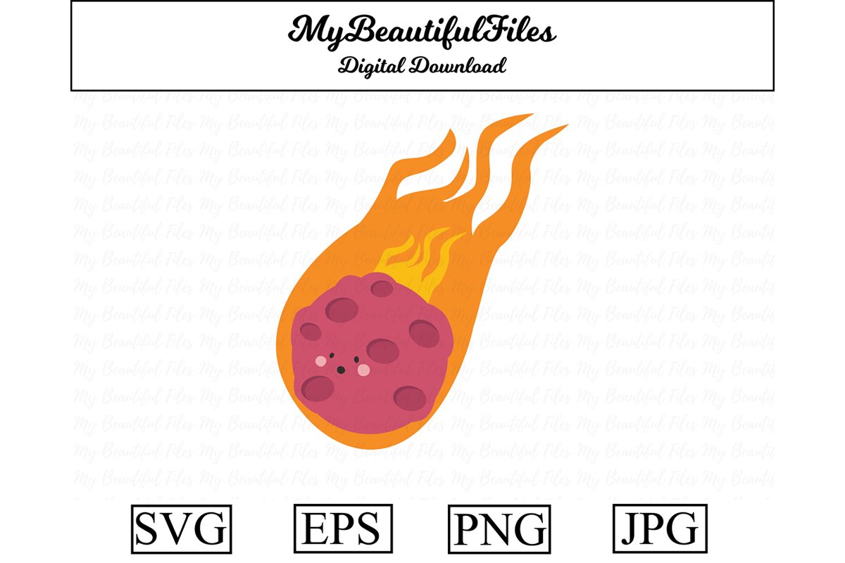 meteor SVG - Cute meteor SVG, EPS, PNG and JPG (730015) | Illustrations ...