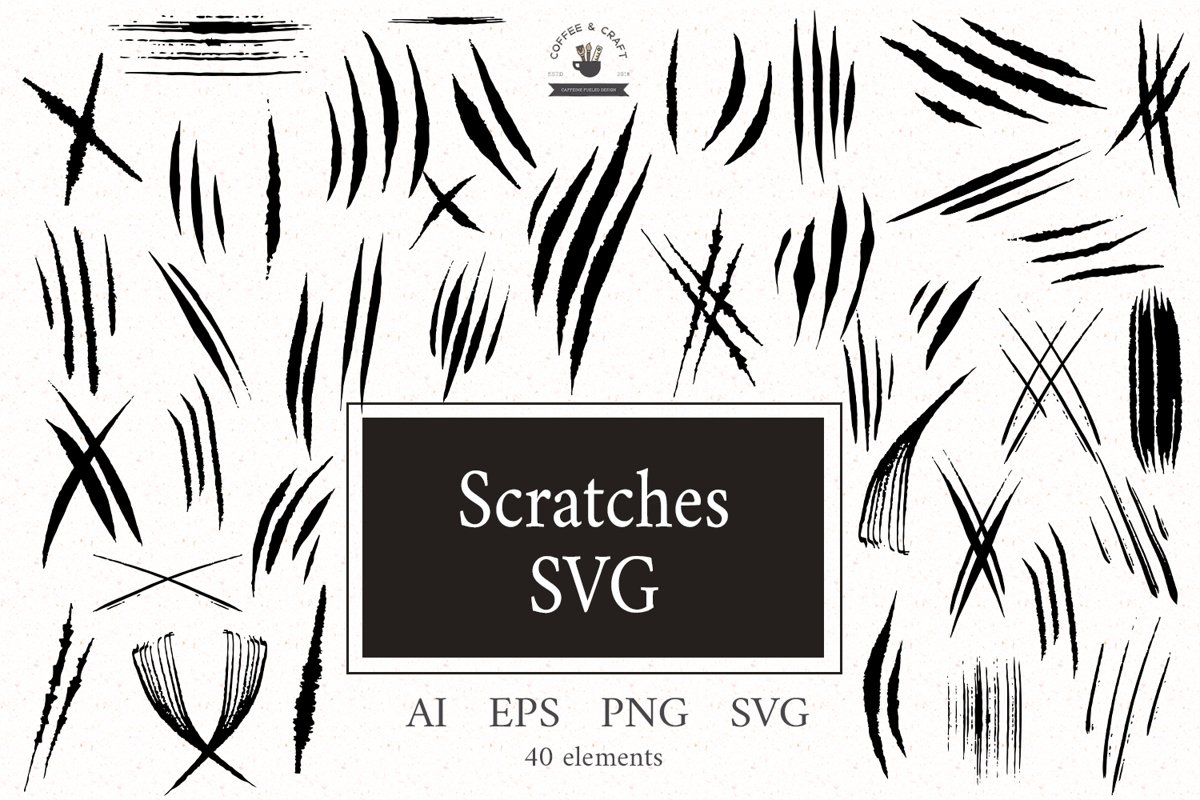 Scratches SVG