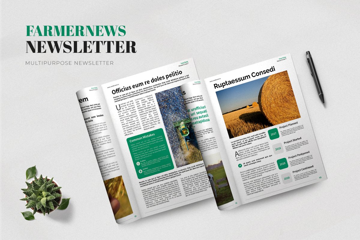 FarmerNews Newsletter Template