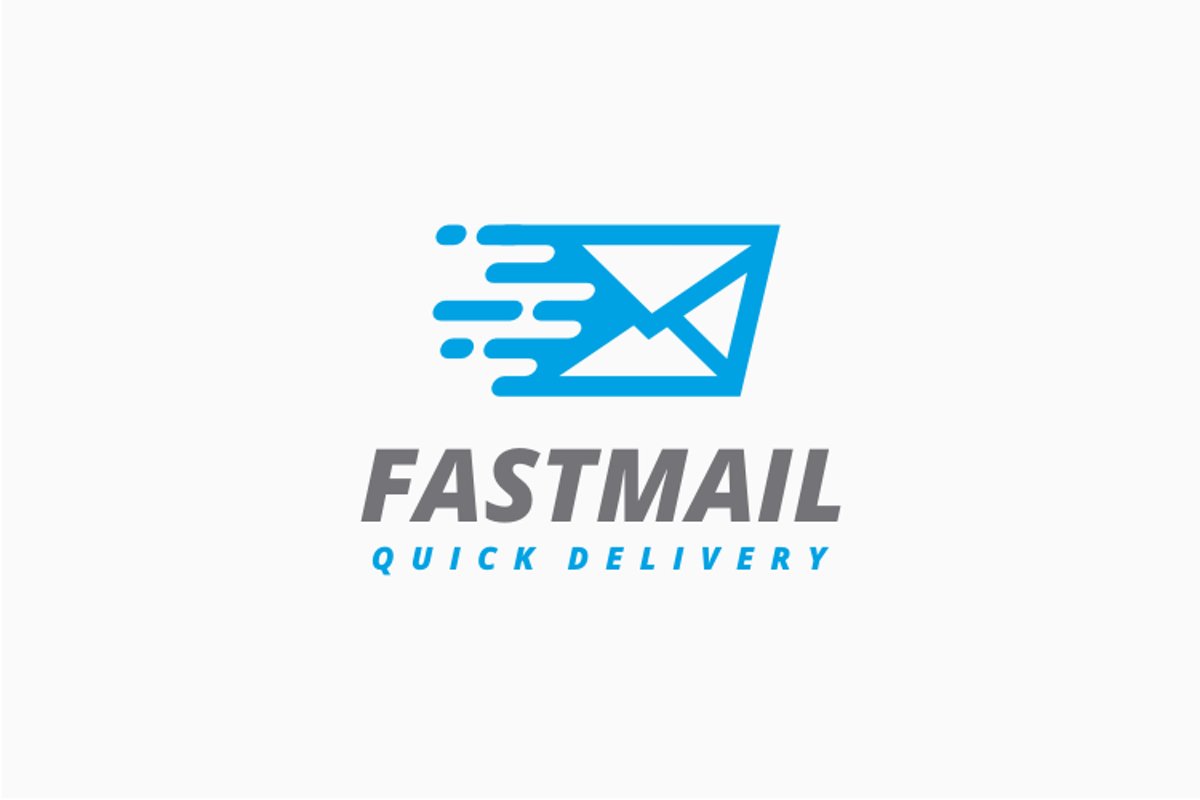Fast Mail Logo (545221) | Logos | Design Bundles