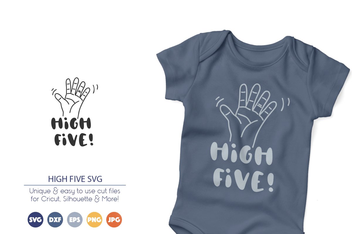 High Five SVG | Children SVG