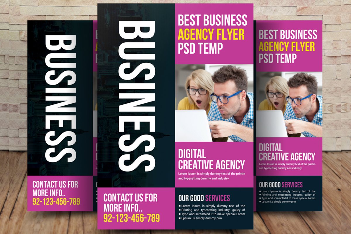 Human Resource Management Flyer (450380) | Flyers | Design Bundles