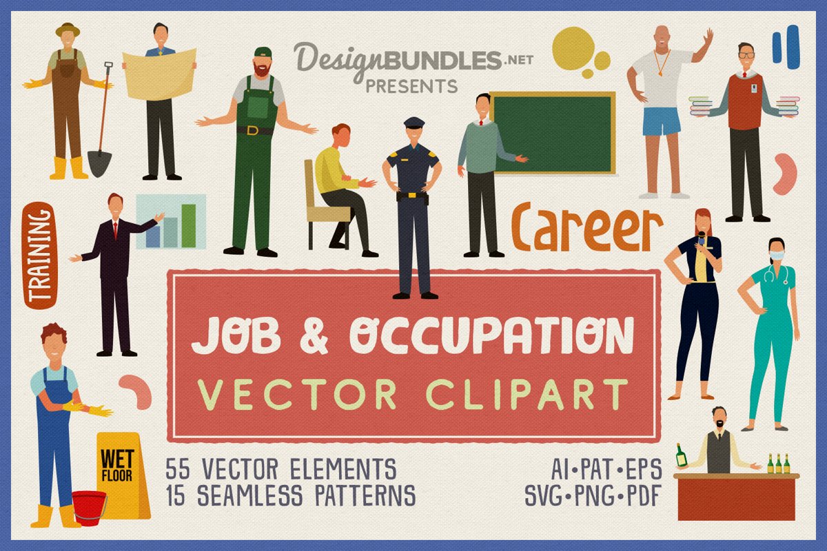 Job & Occupation Vector Clipart Pack