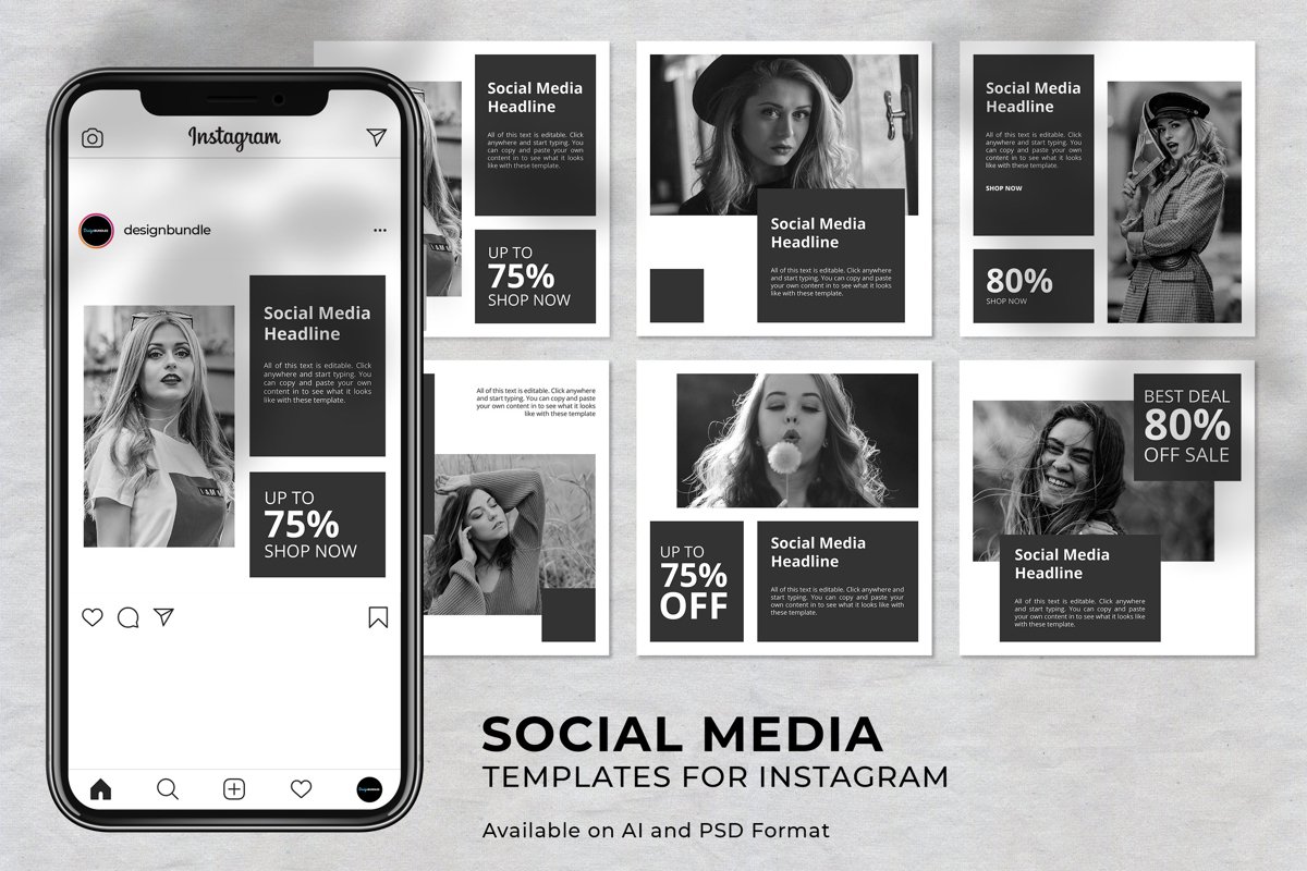 Instagram Social Media Template