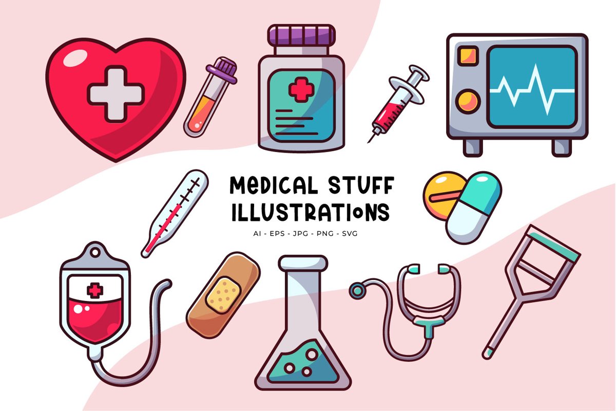 Medical Stuff illustrations