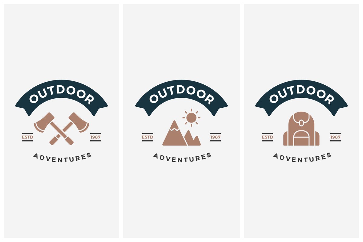 Outdoor & Activities Logo Templates