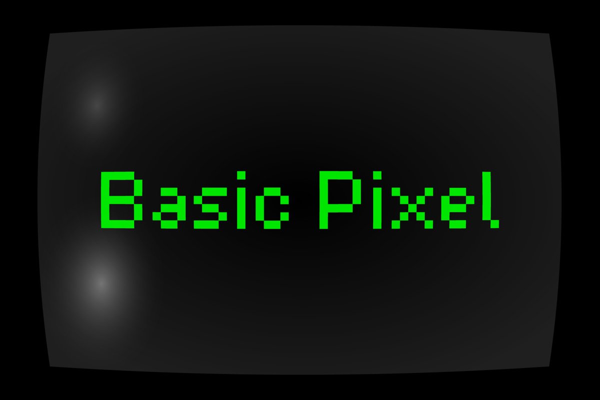 Basic Pixel (542614) | Display | Font Bundles