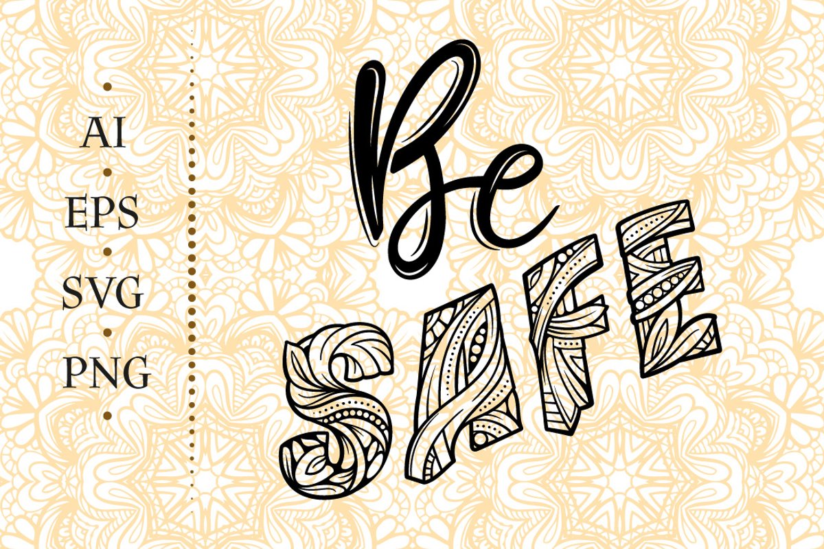 'Be safe' SVG