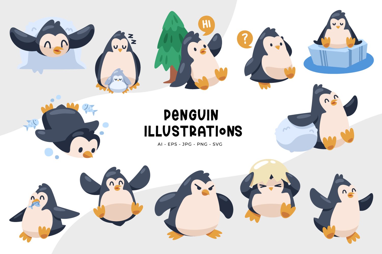 Penguin Illustrations