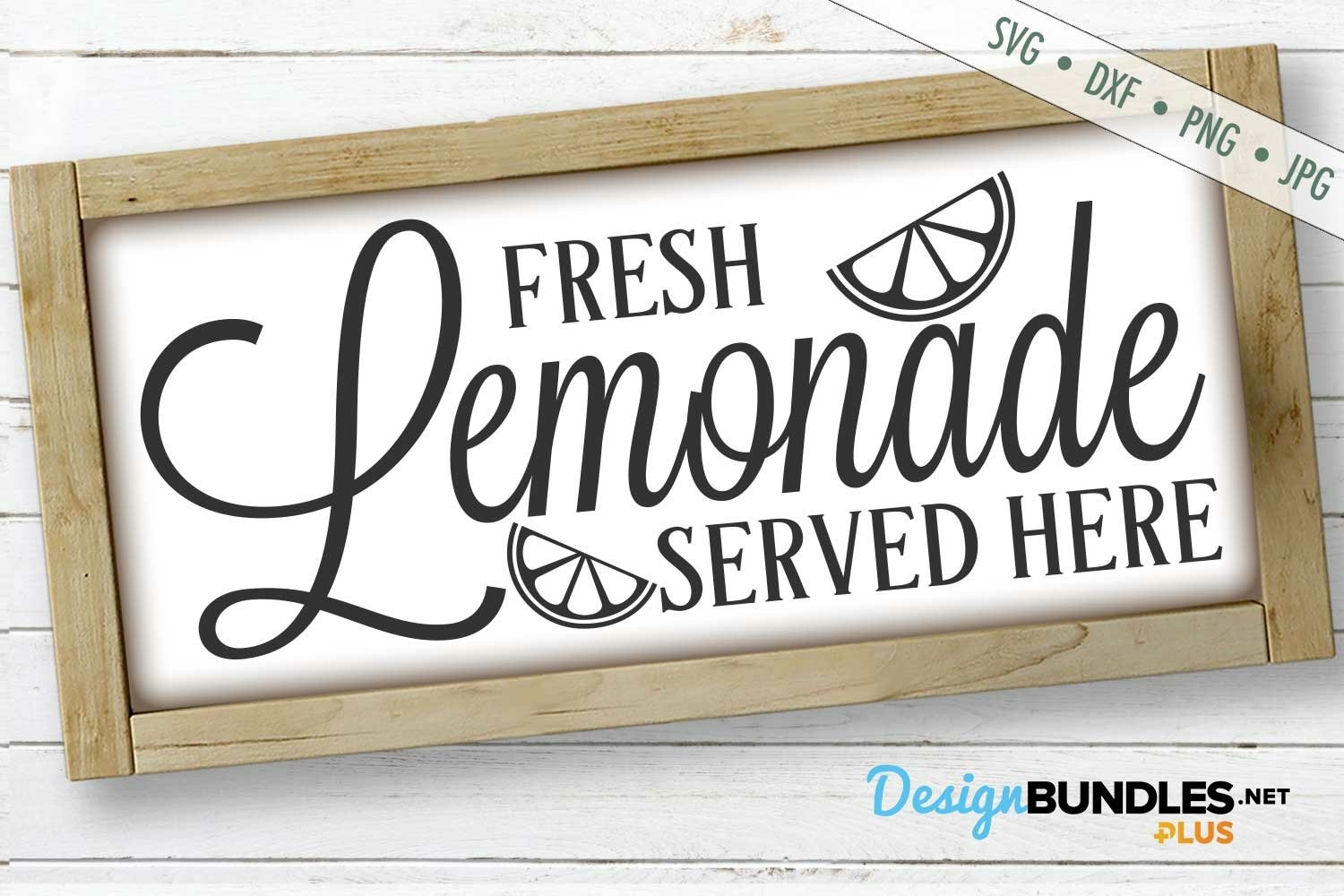 Fresh Lemonade SVG | Lemonade Sign SVG | Lemon SVG