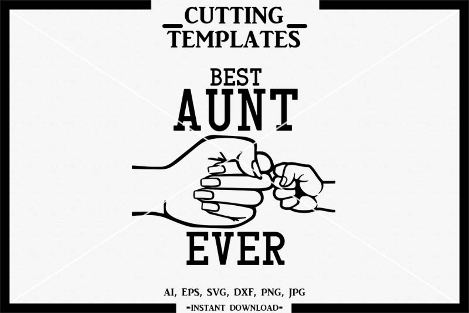 Best Aunt SVG, Aunt SVG, Silhouette, Cricut, Cameo, DXF, PNG (1277314 ...