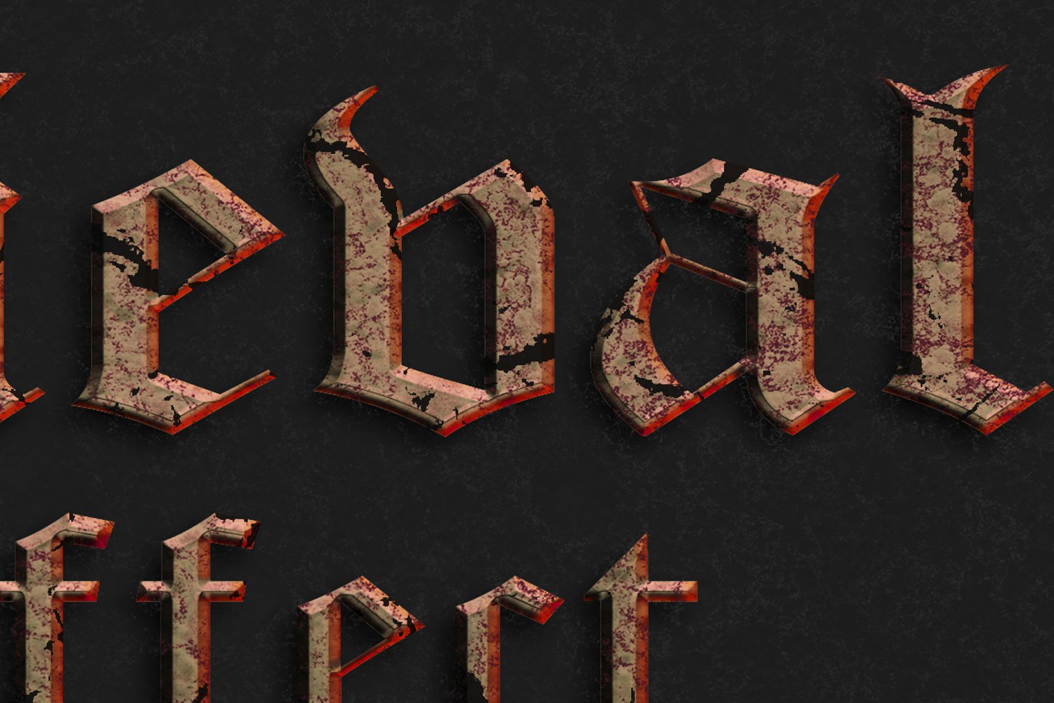 Medieval - Photoshop Text Effect
