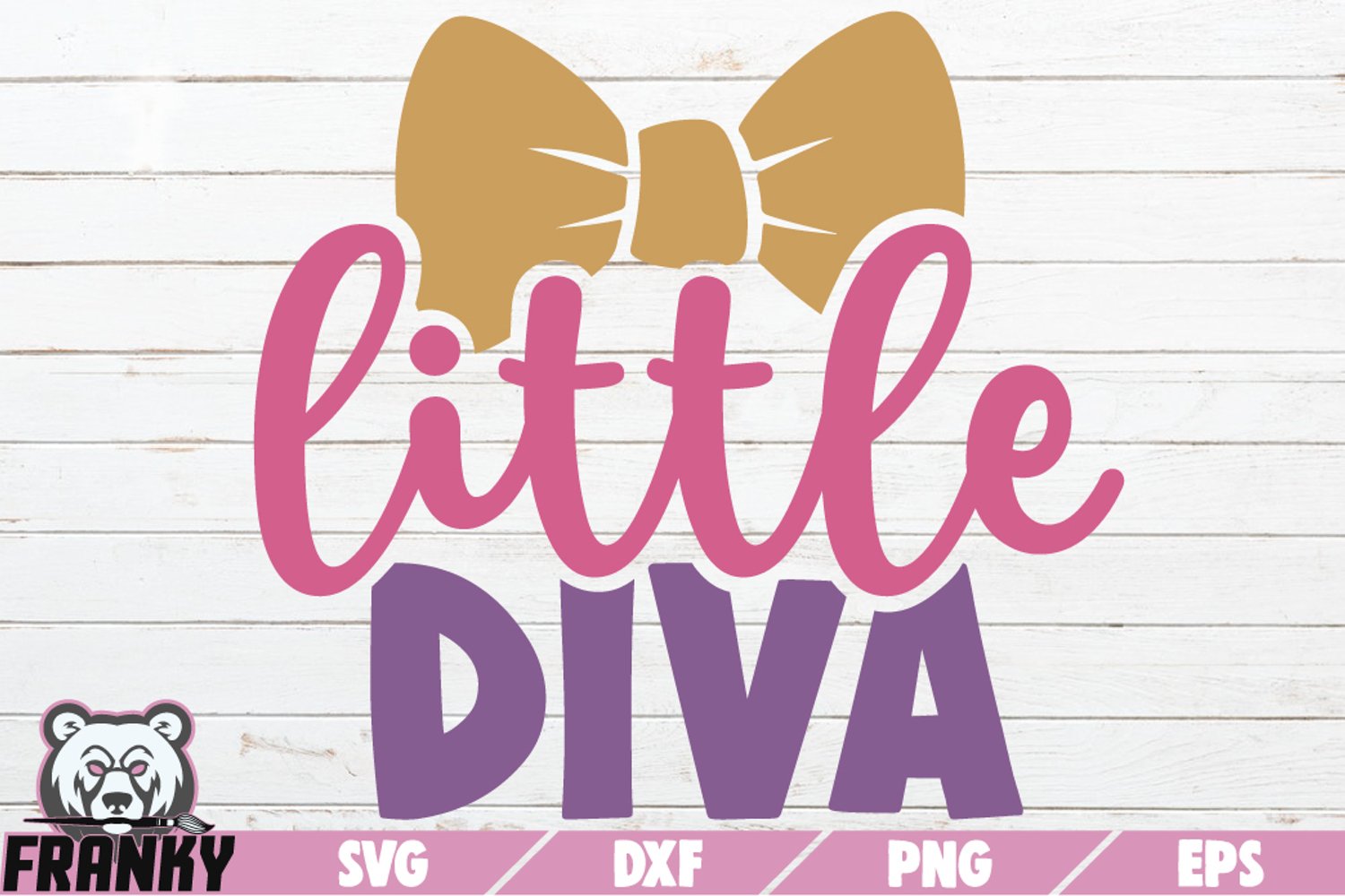 Little diva SVG | Printable cut file (1269068) | Cut Files | Design Bundles