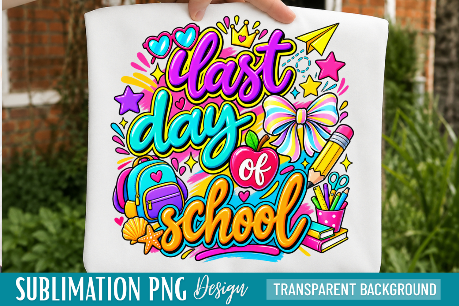 Easter Funny Bunny Clipart PNG Design