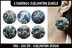 36 Round Earrings Sublimation Bundle
