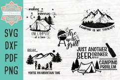 Camping Cut File Bundle