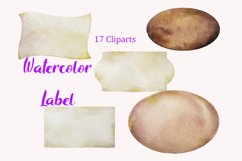 Watercolor label (1212592)