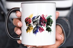 Watercolor Power Rangers PNG Clipart