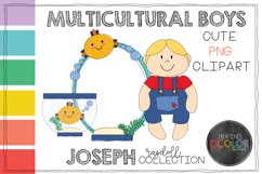 Cute Multicultural Boys PNG Clipart (2244652)