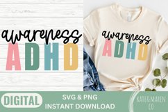 ADHD Awareness SVG |ADHD SVG |Neurodiverse SVG (2590060)