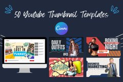 50 Canva Thumbnail YouTube Templates, Full (2221588)