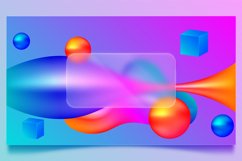 10 Trendy 3D Glassmorphic Backgrounds