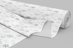 100 Seamless Watercolor Falling Snowflakes Digital Papers