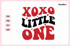 Kids Valentine's Day Quote SVG | XOXO Little One