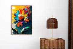 Stunning Flower Abstract Wall Art - Set of 3 Printable Set