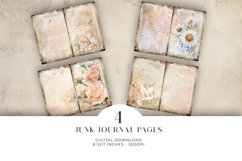 Wedding Junk Journal Digital Paper Bi-fold (3880940)