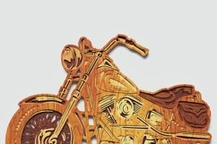 Layered Motorcycle svg, Vector file for cutting (1214644) | Paper ...