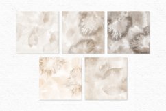 Beautiful brown watercolor splash digital papers