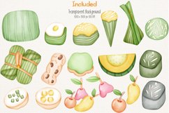 Thai Dessert 50 Cliparts Collection