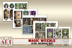 Magic Witch ADDON Kit-3,Esoteric pages,grimoire Collage