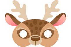 Deer animal mask. Photo booth prop booth props costume