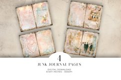 Wedding Junk Journal Digital Paper Bi-fold (3881004)