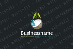 Coconut Water Logo (113242) | Logos | Design Bundles
