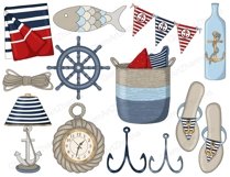 Nautical CLIPART Summer Sea Ocean Sailing Sailor - PNG files (1315321 ...