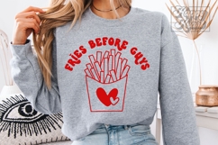 Fries Before Guys SVG PNG - Anti Valentine Funny (6443204)