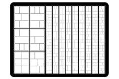 133 Procreate Manga Templates, Procreate Comic Templates